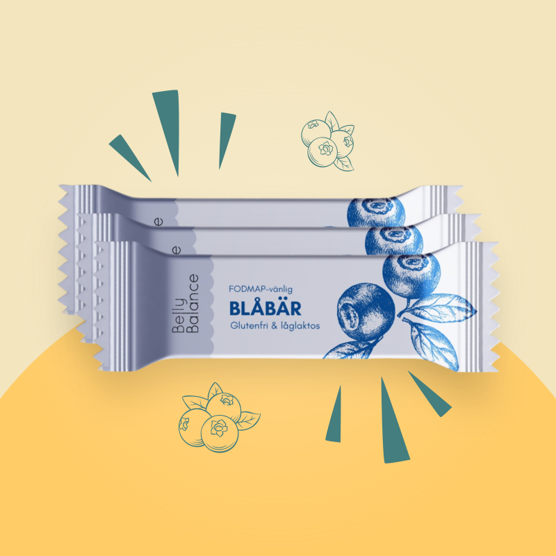 Bars 3-pack, blåbär | Behandla IBS, ballongmage och orolig mage med ...