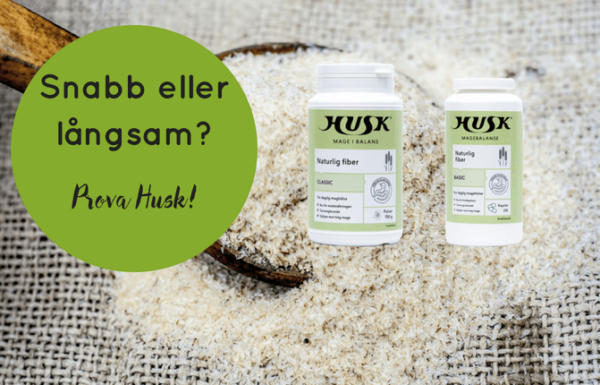 Husk – Hjälper Både Snabb Och Långsam Mage